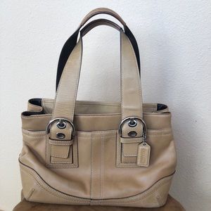 Coach | Bags | Coach Tan Leather Purse | Poshmark